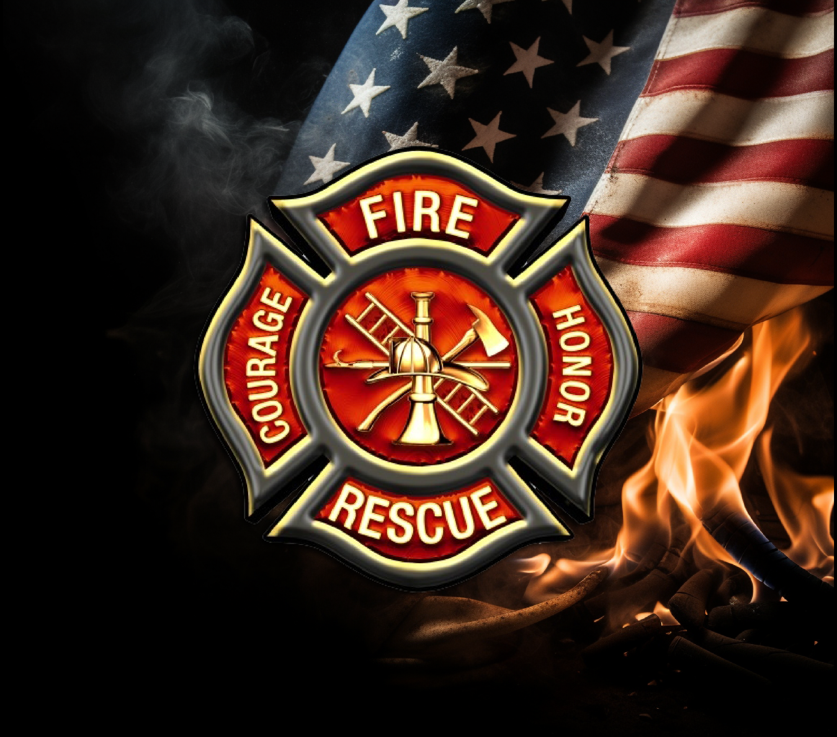 Firefighter – Bama Stitch and Sublimation
